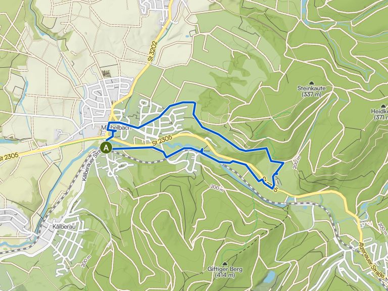 Kleine Tour in den Michelbacher Weinbergen vor den Regen | Wanderung ...